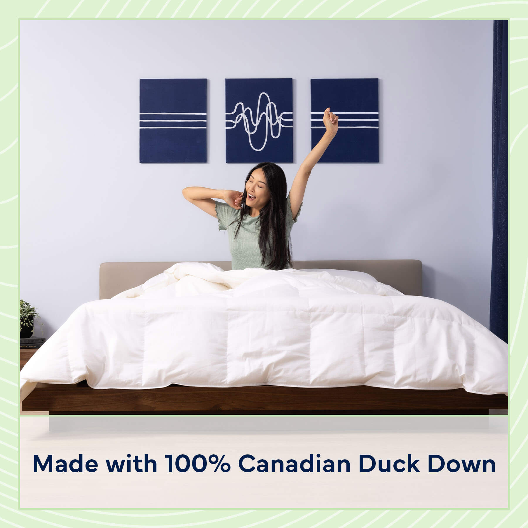 Canadian Down Duvet Comforter | Octave Mattress