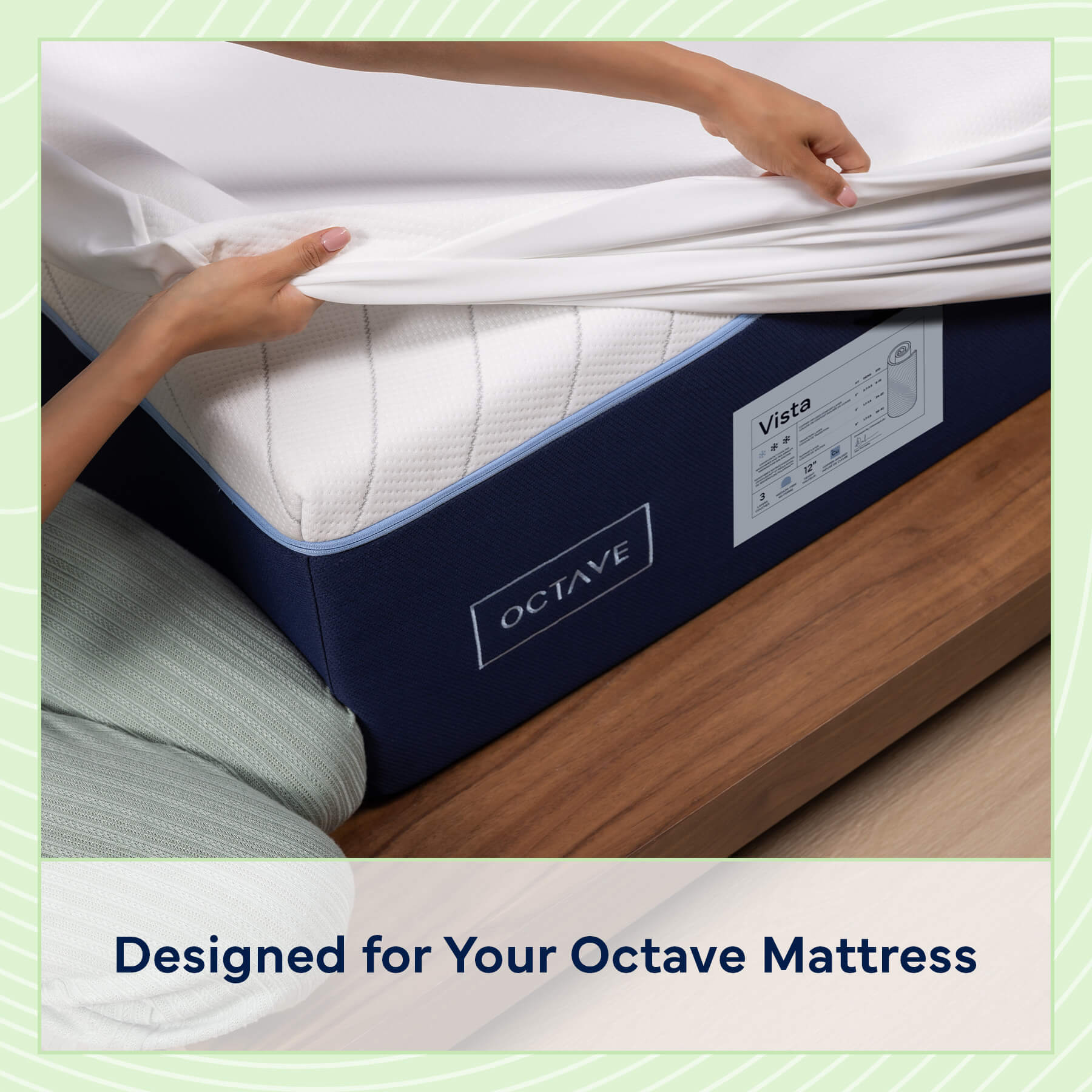 Mattress Protector - Waterproof & Machine Washable | Octave